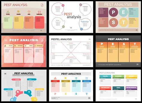 Pestle Analysis Template Free Pestle Circle Infographic Powerpoint
