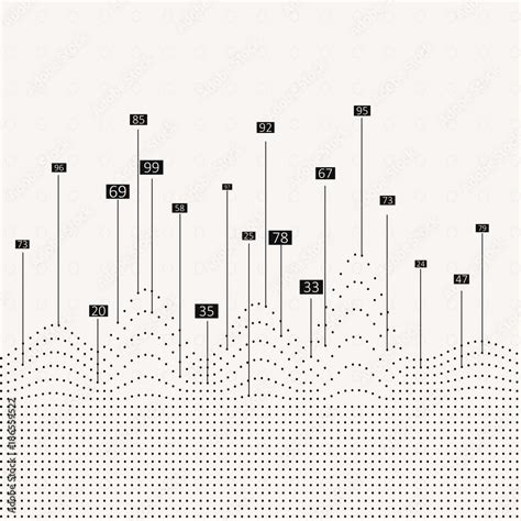 Abstract Infographics Visualization Big Data Code Representation Futuristic Network Or