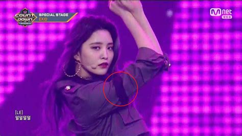 더쿠 오늘 엠카에서 검은 완장으로 애도 표시한 EXID