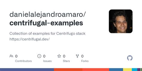 Github Danielalejandroamaro Centrifugal Examples Collection Of