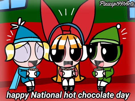 National Hot Chocolate Day 2023 By Pixiesp1991arts On Deviantart