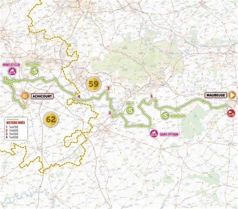 PROS 4 Jours de Dunkerque 2023 le parcours des étapes les engagés