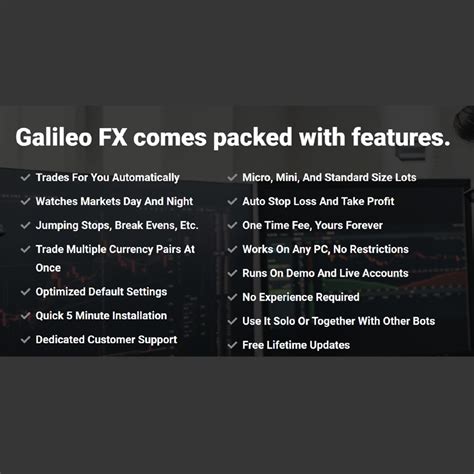 Galileo FX Pro Robot EA ROBOT SETFILE Accuracy Unlimited License MT MT Shopee
