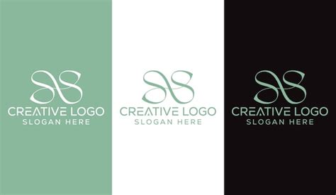Premium Vector Initial Letter Ss Logo Design Monogram Creative Modern