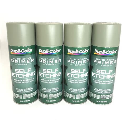 Duplicolor Dap1690 4 Pack Self Etching Primer Maximum Adhesion 12 Oz Aerosol