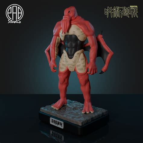 💬 Dagon Jujutsu Kaisen・ Stl File For 3d Printing・cults