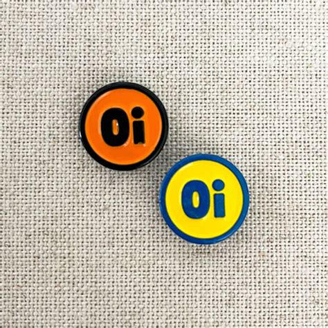 Oi Mini Enamel Pins Inspired By The Expression Roy Kent Loves To Bark Out Be Like Roy Fun