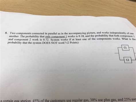 solved two components connected in parallel as in the