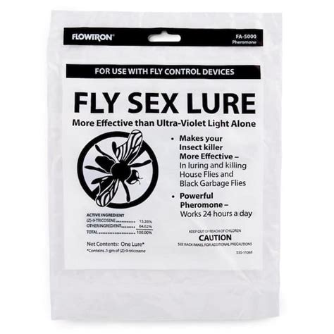 Flowtron Fly Sex Lure 2 Pack To Boost Bug Zapper Performance And Attract More Flies