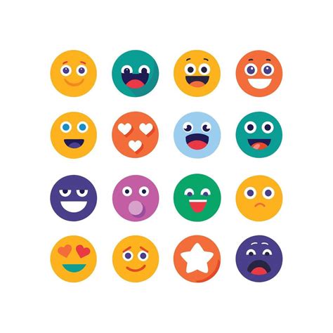 Reaction Icon Set Collection Illustration 47562819 Vector Art At Vecteezy