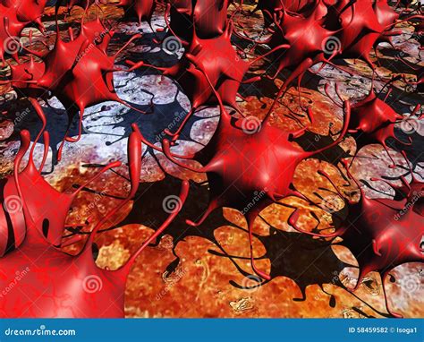 Deadly Virus Stock Illustration Illustration Of Dangerous 58459582