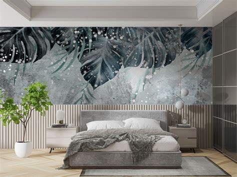 Тапет Снежни цветя Елегантен дизайн за дома или офиса Фото Тапети