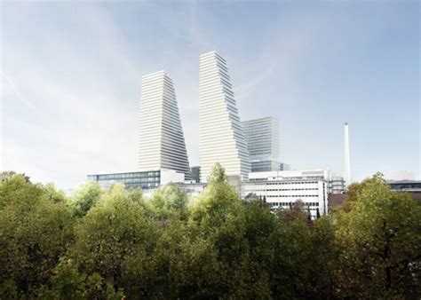 Herzog And De Meuron Unveils Basel Campus For Roche Healthcare