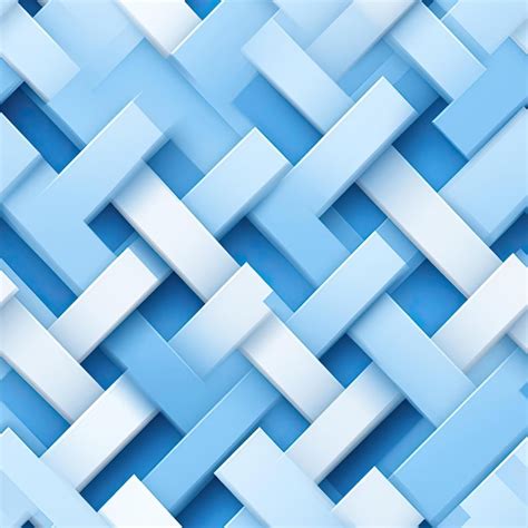 Premium AI Image Blue And White Lamella Pattern With Intersecting