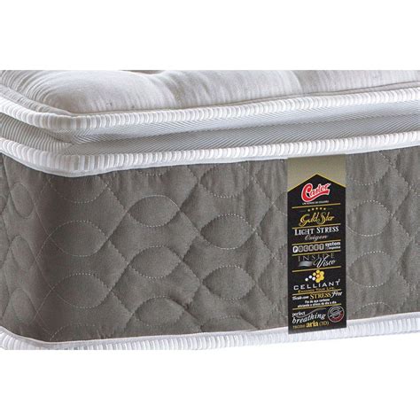 Colchão Castor Pocket Gold Star Light Stress King 193 Colchão