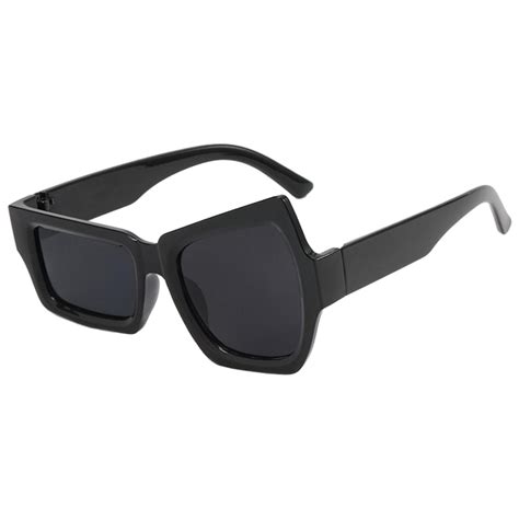 Sunglasses Retro Asymmetric Unisex Novelty Eyewear Funny Glasses