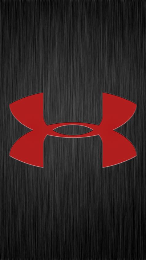 Red Under Armour Logo Wallpaper