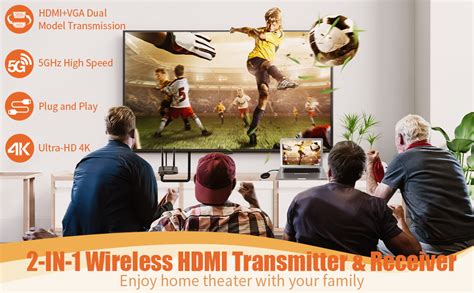 Wireless Hdmi Aimibo Hdmi Wireless Transmitter And Receiver 2 In 1 Usb