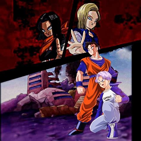 Future Gohan And Future Trunks Android Saga Concept Dragon Ball Legends