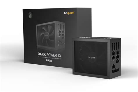 DARK POWER 13 | 850W silent high-end Power supplies from be quiet!