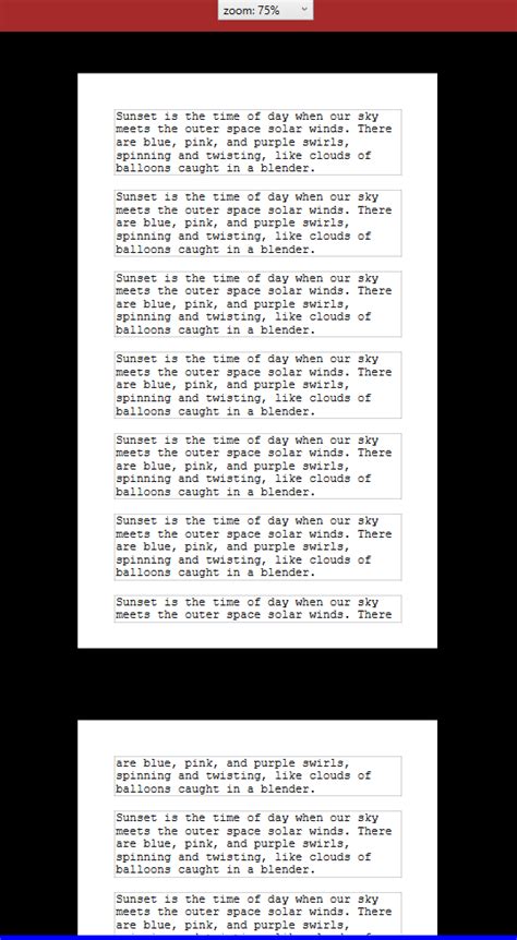 C How To Print Stack Panel To A4 Paper Size In Wpf Application