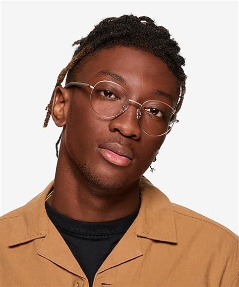 Motivate Round Rose Gold Full Rim Eyeglasses Eyebuydirect Canada