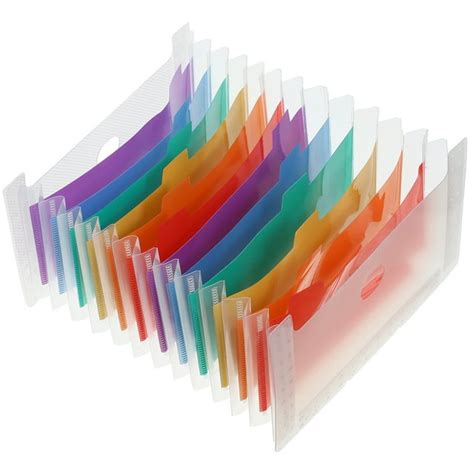 Bertdomd Expanding Files Folder Accordion Binder File Organizer