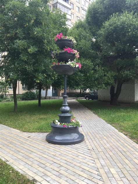вертикальный вазон для цветов многоярусные цветочницы пластиковые ...