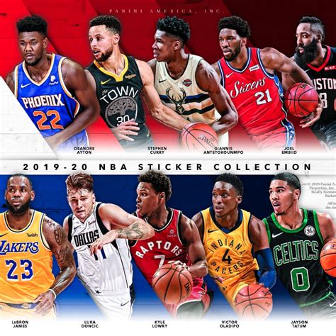 2019 20 Panini Nba Sticker Collection Checklist Set Info Boxes Date
