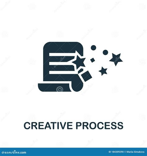 创作过程图标 创作包集合的简单插图 Web设计创新过程图标 库存例证 插画 包括有 比赛 图画 184309290