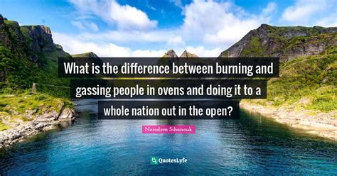 What Is The Difference Between Burning And Gassing People In Ovens And