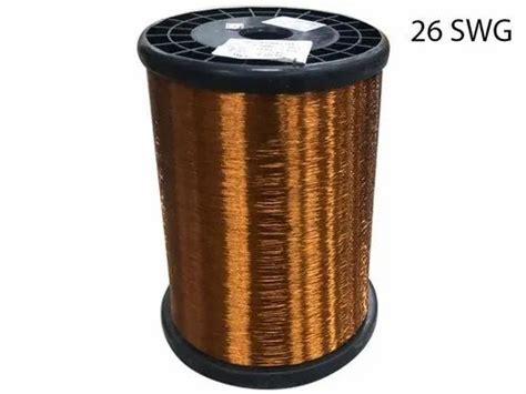 Solid Round 26SWG Super Enameled Copper Wire For Electrical Appliance