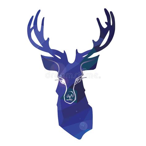 Deer Polygon Vector Stock Vector Illustration Of Happy 50387277