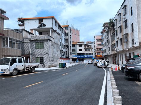 连州市区这条断头路通啦我为群众办实事 东门北路