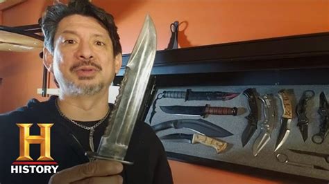 Forged In Fire Doug Marcaidas Epic Knife Collection History Youtube