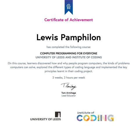 Lewis Pamphilon On Linkedin Python Learning Programming Coding Freetime Newskills Forfree