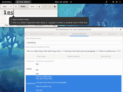 Shortcuts With Newlines · Issue 158 · Mike Fabianibus Typing Booster