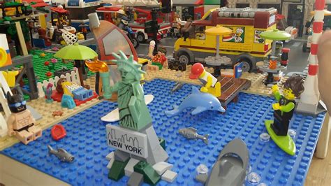 СОВЕТЫ ПО СОЗДАНИЮ LEGO ГОРОДА | 3 ЧАСТЬ | ПЛЯЖ 🌊 - YouTube