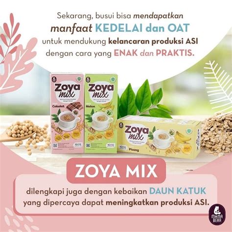 Jual Mamabear Zoya Mix 200gr Minuman Serbuk Asi Booster Pelancar Asi