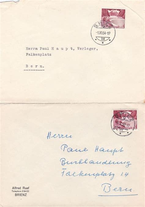 1921 77 8 CH Belege Mit Versch Stempel Kaufen Auf Ricardo