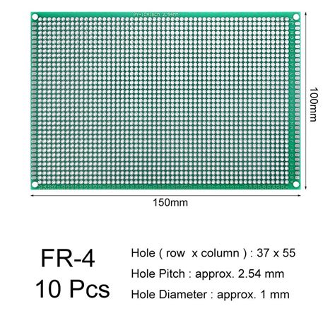 100x150mm Single Side Pcb Universal Prototype Printed Circuit Board Protoboard Roboticsdna