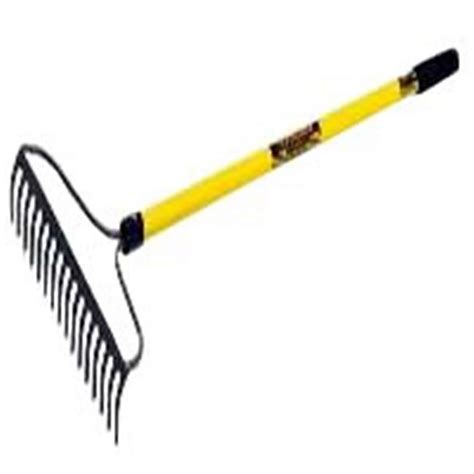 Structron 42366ca Bow Rake 3 14 In W X 16 14 In L Head 16 Tine 60