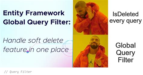 Entity Framework Global Query Filter Handle Soft Delete Feature In One