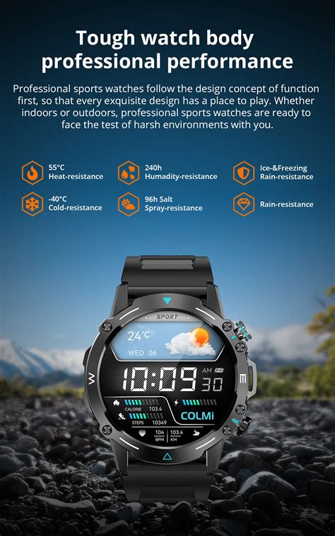 COLMI M42 AMOLED Always On Display Smart Watch Gadget Me