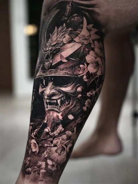 20 Black And White Traditional Japanese Tattoo Ideas