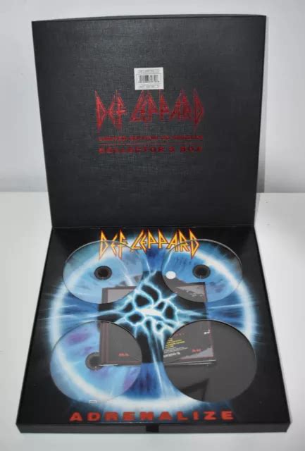 Def Leppard Lets Get Rocked Adrenalize Cd Singles Collectors Box Ltd