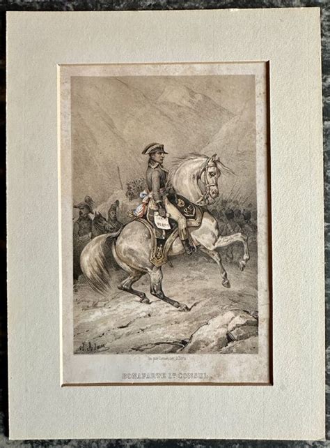 Bonaparte 1er Consul Lithographie Gebraucht in Zürich für CHF 60
