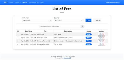 Resort Reservation System In Php And Sqlite3 Source Code Free Download