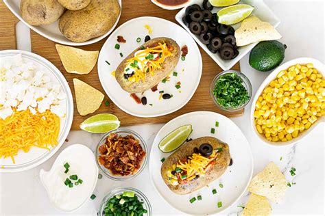 Baked Potato Bar Babaganosh