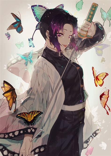 Kochou Shinobu Kimetsu No Yaiba Drawn By Bokuken Danbooru